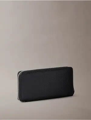 Calvin Klein Foil Embossed Logo Zip Wallet