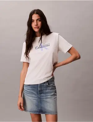 Calvin Klein Off The Shoulder T-shirts For Women