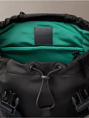 Calvin Klein Canvas Backpack - Black