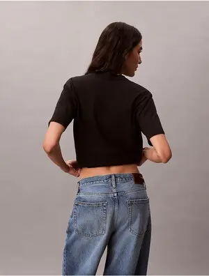 Calvin Klein Boxy T-shirt - Black