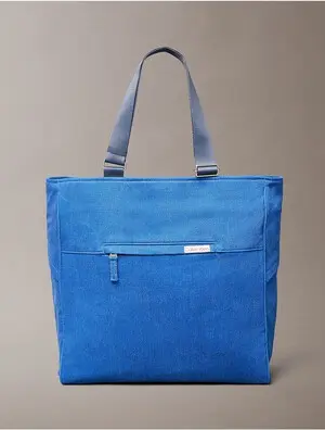 Calvin Klein Denim Tote Bag - True Blue