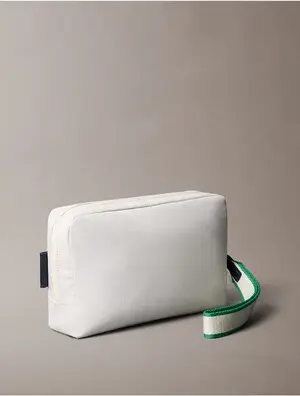 Calvin Klein Logo Graphic Pouch - Bone White