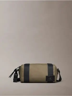 Calvin Klein Canvas Camera Bag - Deep Olive