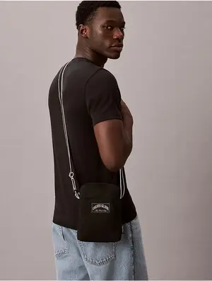 Calvin Klein Heritage Classic Capsule Reporter Bag - Black