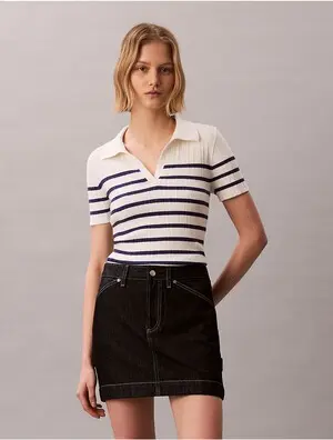 Calvin Klein Striped Tops