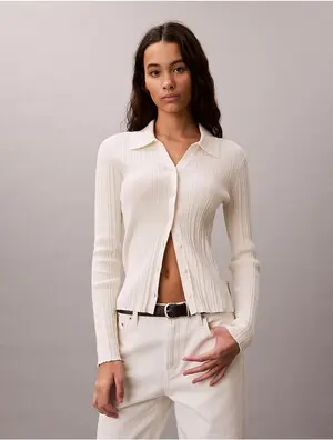 Calvin Klein Drop Shoulder Cardigans For Women