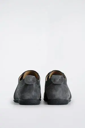 Cos Nubuck And Suede Sneakers - Gray