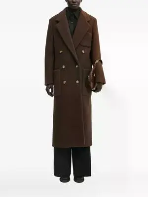 Lacoste Button-detailed Double-breasted Coat