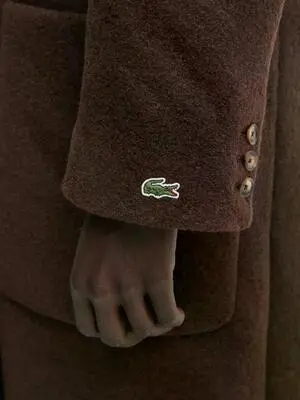 Lacoste Button-detailed Double-breasted Coat
