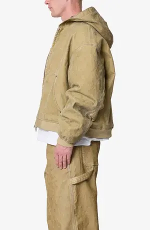 Mnml Stretch Cotton Work Jacket