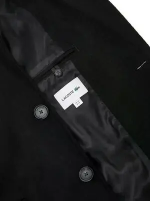 Lacoste Button Logo-patch Coat