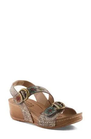 Spring Step Shoes Wedge Sandals For Women