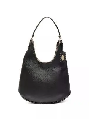 Fendi 2000s Selleria Leather Shoulder Bag