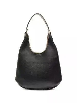 Fendi 2000s Selleria Leather Shoulder Bag