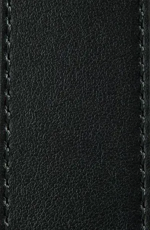 Jacquemus La Ceinture Calisson Leather Belt - Black