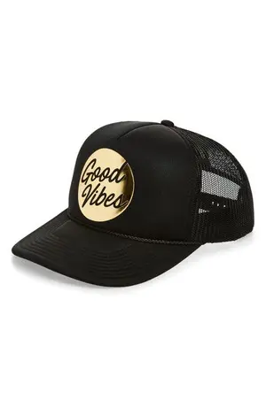 LOCAL BEACH Trucker Hat - Black