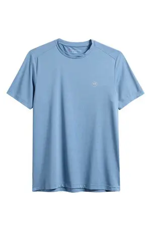 Travis Mathew Heater Pro Active T-shirt - Blue Horizon