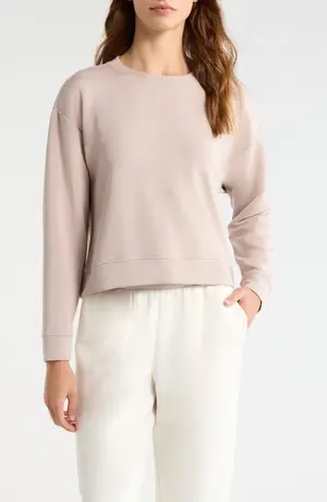 SWANNIES Sienna Crop Performance Sweatshirt