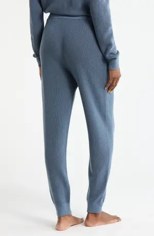 Lunya Silkthermal Knit Joggers - Harbor Indigo