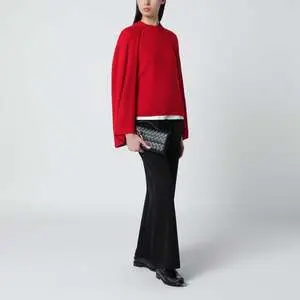TOTEME Cashmere Cape Sweater - Red
