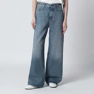GOLDEN GOOSE Washed Wide-leg Jeans
