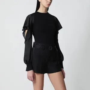Sacai Fine Knit Sweaters For Women