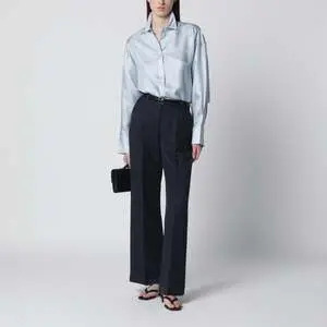 P.a.r.o.s.h Viscose Trousers - Blue