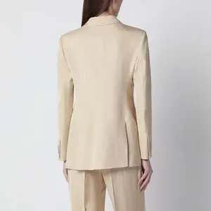 P.a.r.o.s.h Double-breasted Blazer - Beige