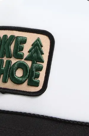 LOCAL BEACH Lake Tahoe Embroidered Trucker Hat