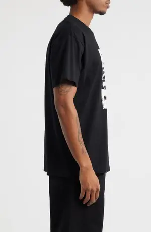 Carhartt Work In Progress Moving Letterpress Cotton Graphic T-shirt