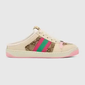 Gucci Screener Gg Canvas Mule