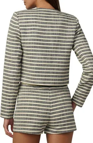 Joe's Jeans The Talia Stripe Crop Jacket