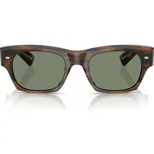 Oliver Spencer Kasdan Rectangular Sunglasses - Barchan/new G-15