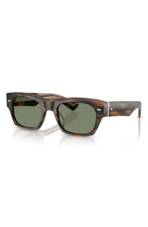 Oliver Spencer Kasdan Rectangular Sunglasses - Barchan/new G-15