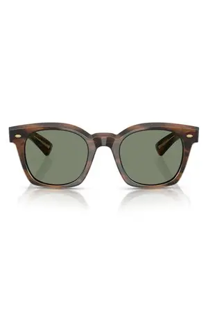 Oliver Spencer Mermeaux Rectangular Sunglasses - Barchan/new G-15