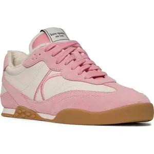 Kate Spade New York Drift Smooth Sneaker - Cream/grapefruit Soda