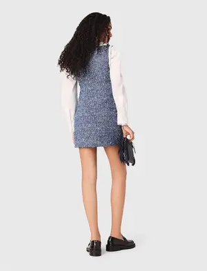 Maje Short Tweed Dress