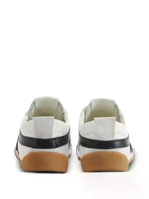GIUSEPPE ZANOTTI Lace-up Suede Detail Sneakers - Grey