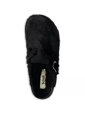 DR. SCHOLL'S SHOES Buckle Detail Slippers - Black