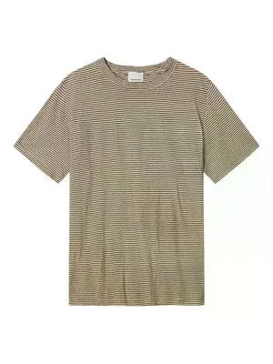 MARANT Leon Striped T-shirt - Neutrals