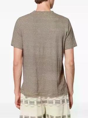 MARANT Leon Striped T-shirt - Neutrals