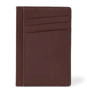 Brunello Cucinelli Leather Card Holder - Brown