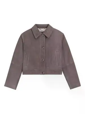 BOSS Buttoned Goat Skin Jacket