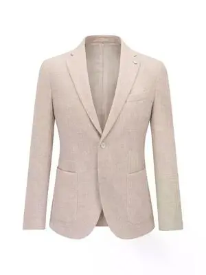 LUBIAM Textured Notched Jacket