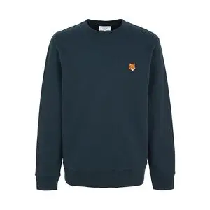 Men's Maison Kitsuné Blue Sweatshirts Hoodies