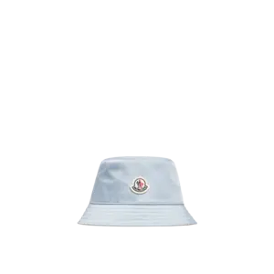 Moncler Reversible Gabardine Bucket Hat - Blue