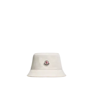 Moncler Reversible Gabardine Bucket Hat - White