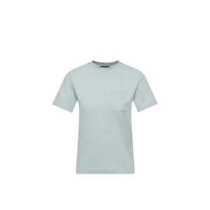 Moncler Cotton Jersey T-shirt With Pleated Pocket - Green