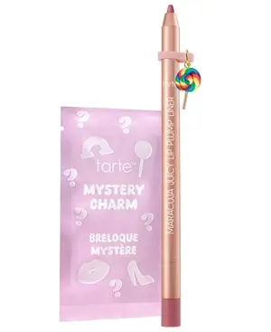 TARTE Limited-edition Maracuja Juicy Lip Plump Liner With Charm - Cool Mauve