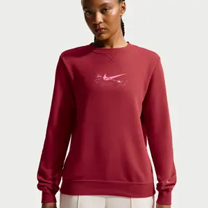 Nike Sportswear Club Fleece Crew-neck Sweatshirt - Red